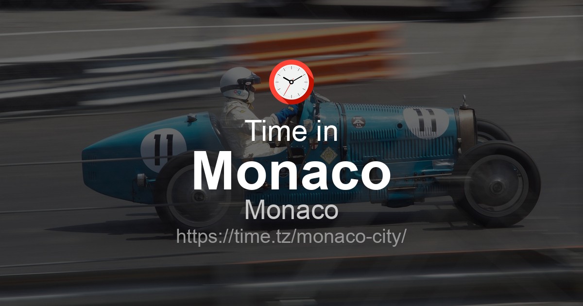 Current Time in Monaco, Monaco | Time.tz